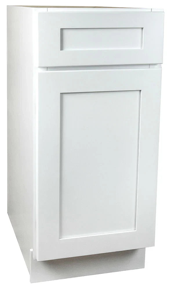 Classic Gray Shaker Small Base Cabinet with 18 Inch Door & Drawer ...